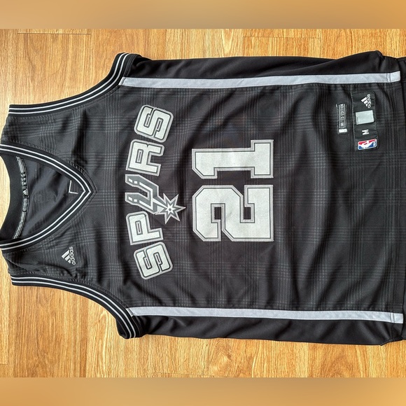 adidas | Shirts | 20s Limited Edition Tim Duncan Plaid Jersey | Poshmark